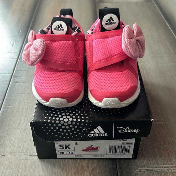 adidas | Shoes | Disney Minnie Mouse Toddler Fortarun Adidas Size 5 ...
